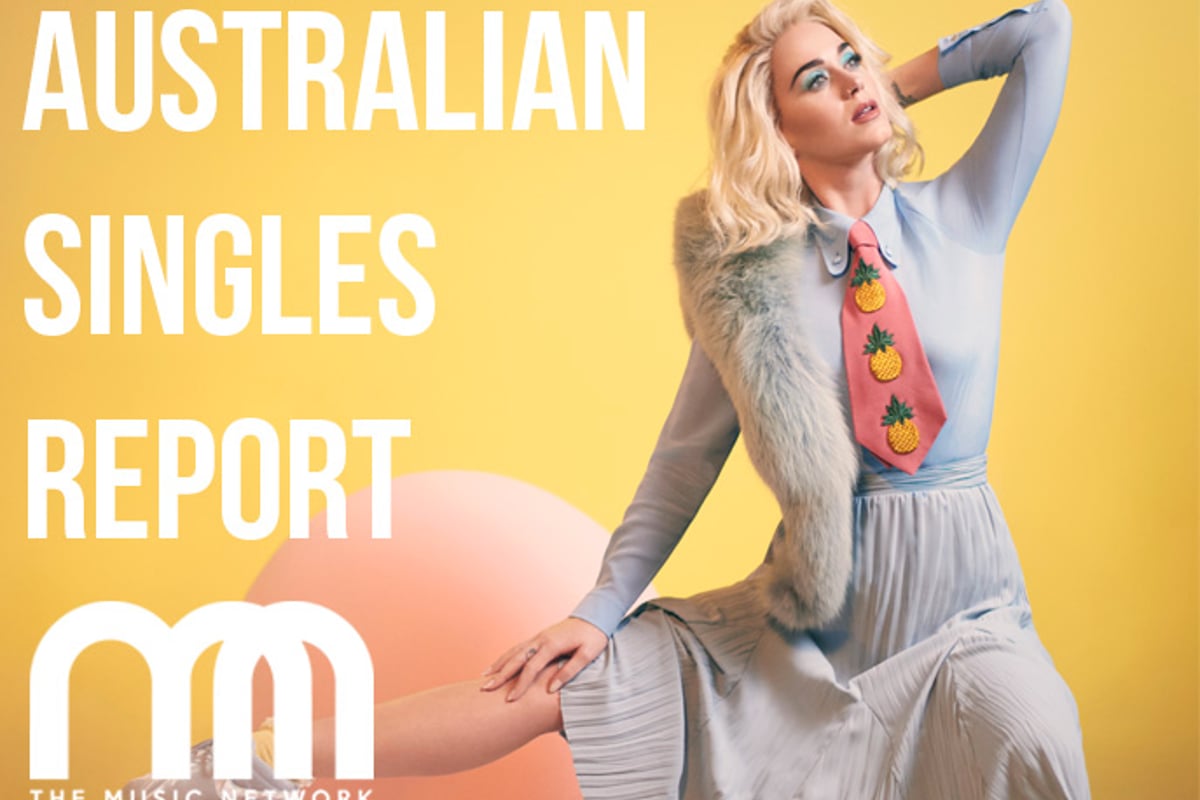 AU Singles Report: Katy Perry breaks debut chart record with new smash hit