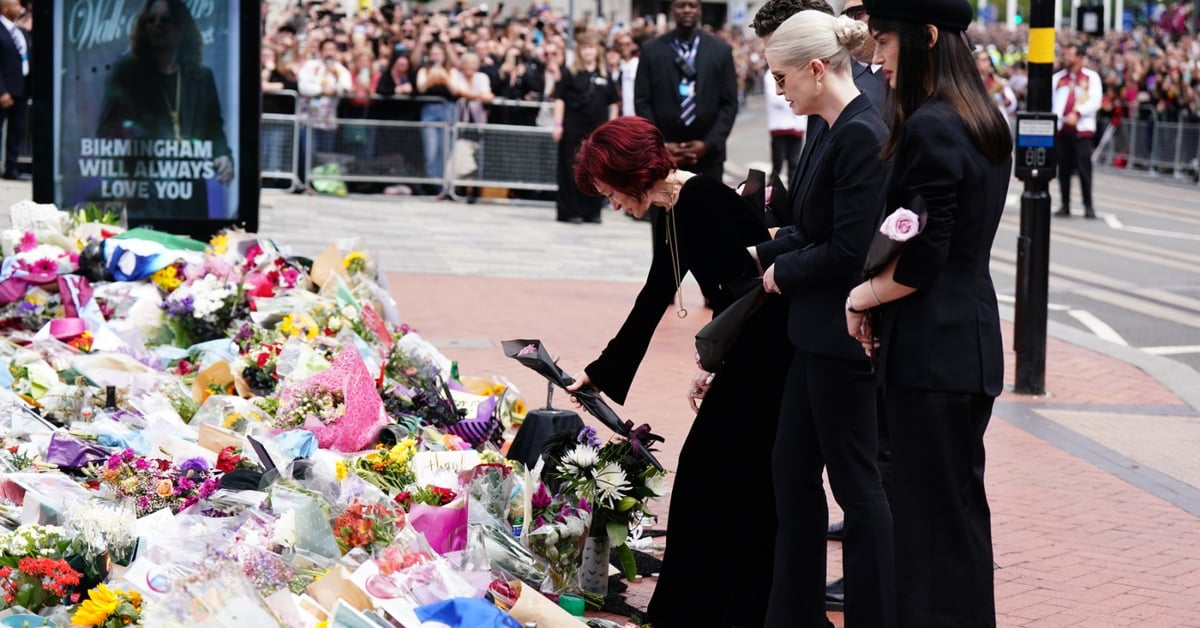 Farewell Gifts and Flowers From Ozzy Osbourne Fans Will Be Preserved ...