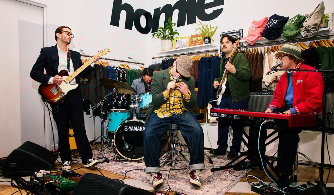 Big Words Debut Unreleased Song in HoMie Store Sessions