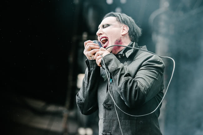 Police conduct a welfare check on Marilyn Manson amid abuse allegations
