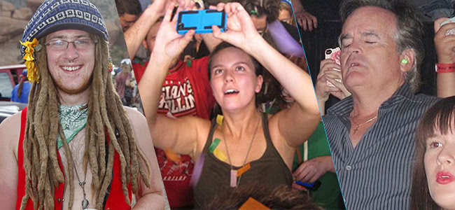 The 12 Types Of People You See At Almost Every Gig
