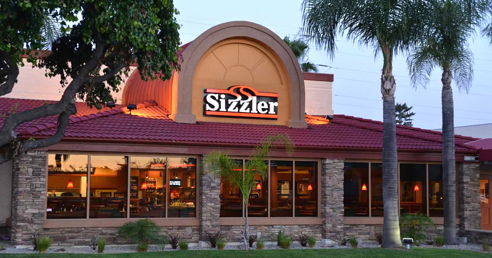 We went to Sizzler, and were amazed by their taste in music