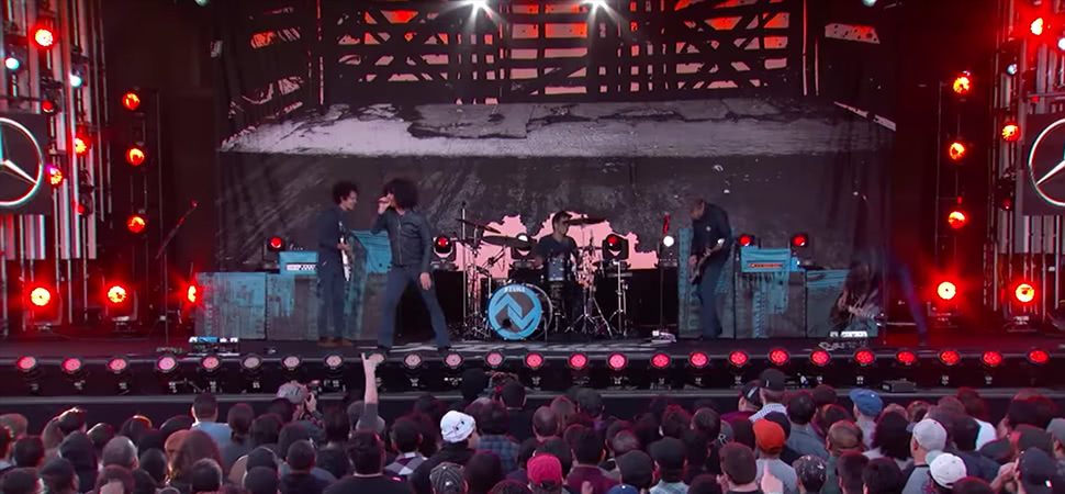 At The Drive-In showcase their new album on first TV appearance in 17 years
