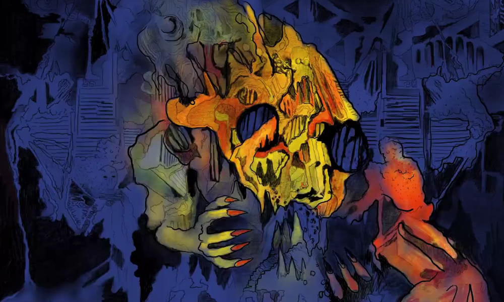 Check out the insane amount of work behind a King Gizz album cover