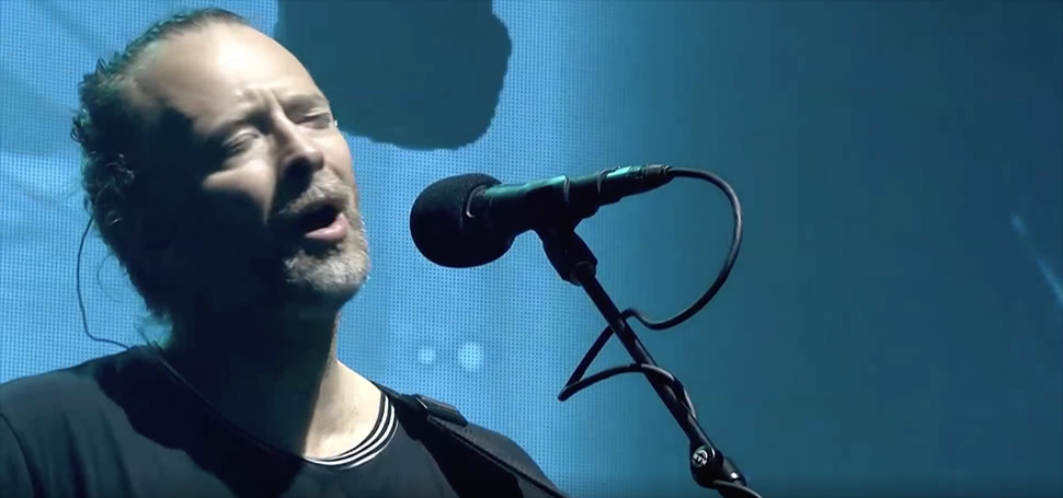 Check out footage of Radiohead blowing fans’ minds at Glastonbury festival