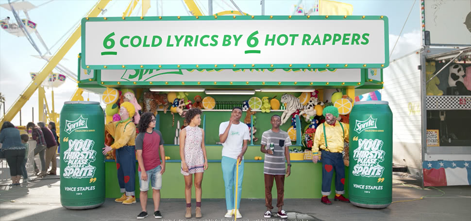 The hilarious new Sprite ad featuring US rapper Vince Staples new song
