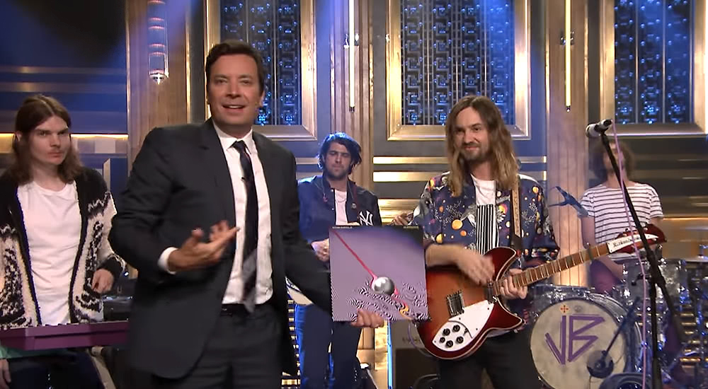 Watch Tame Impala bust out 'Love/Paranoia' live on Fallon