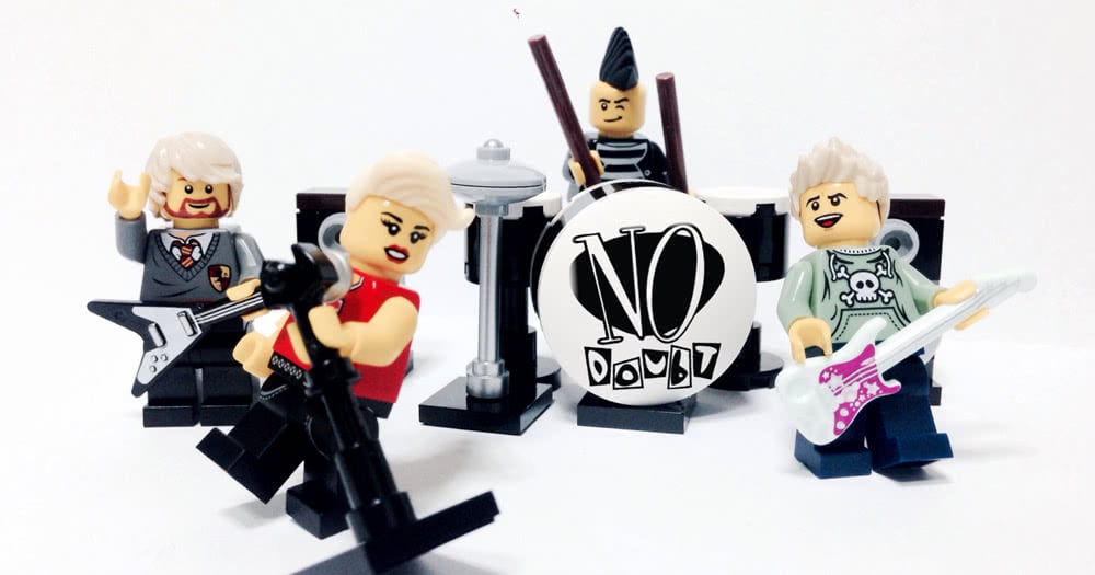 LEGO versions of your favourite rock bands are too adorable