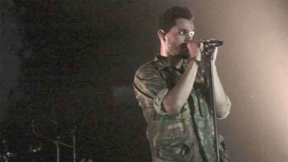 On this day: The Weeknd performs live for the very first time