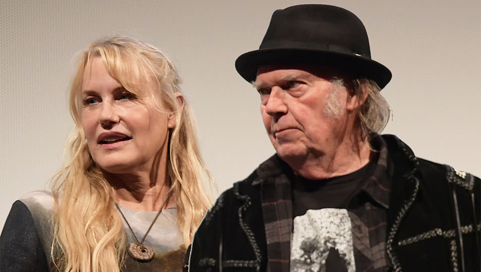 Looks like Neil Young and Daryl Hannah got married over the weekend