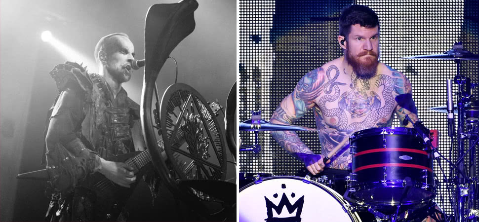 Check out Fall Out Boy's Andy Hurley drumming for metal icons Behemoth