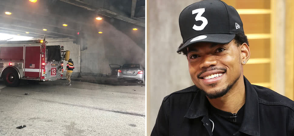 Chance The Rapper says he once saved someone from a burning car