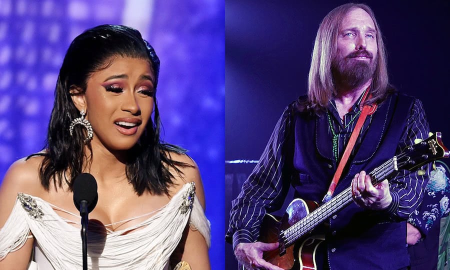 Cardi B accidentally thanked Tom Petty, who died in 2017, for a bouquet ...