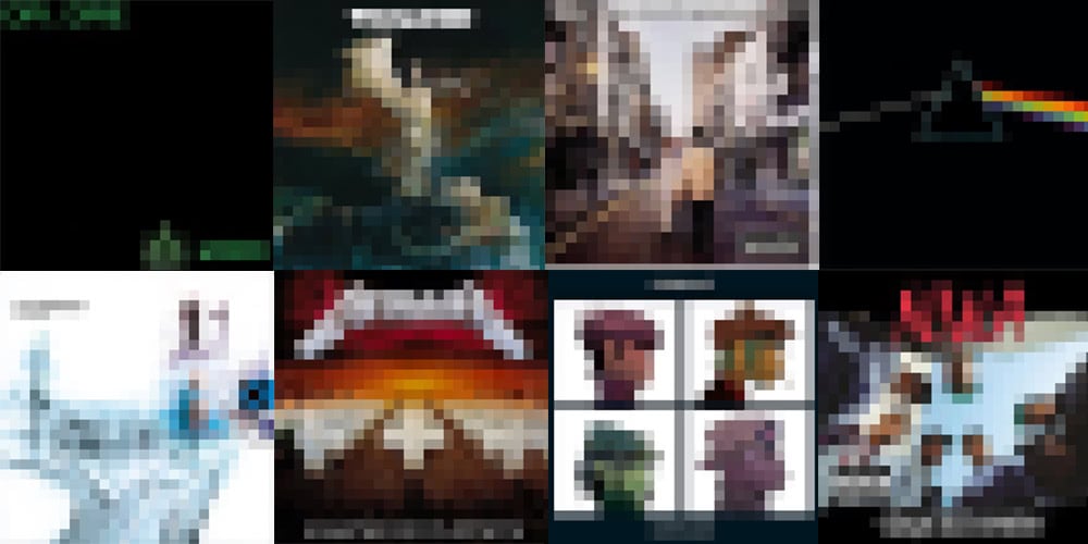 Quiz: Can you recognise these pixelated album covers?
