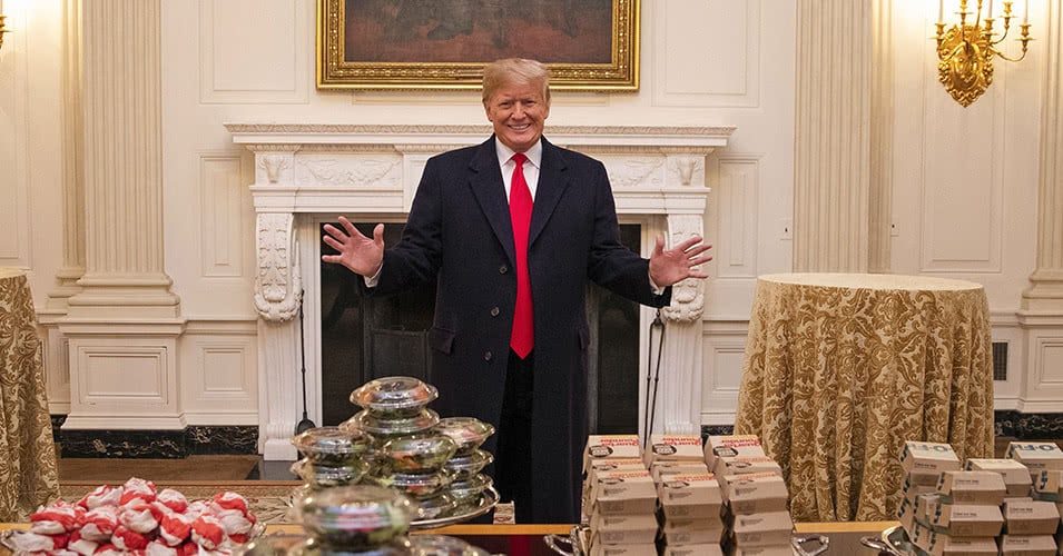 WATCH: Donald Trump enters White House to Metallica's 'Enter Sandman ...