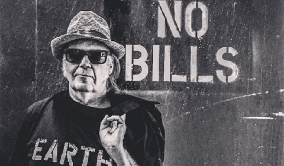 Neil Young posts an angry open letter to Donald Trump