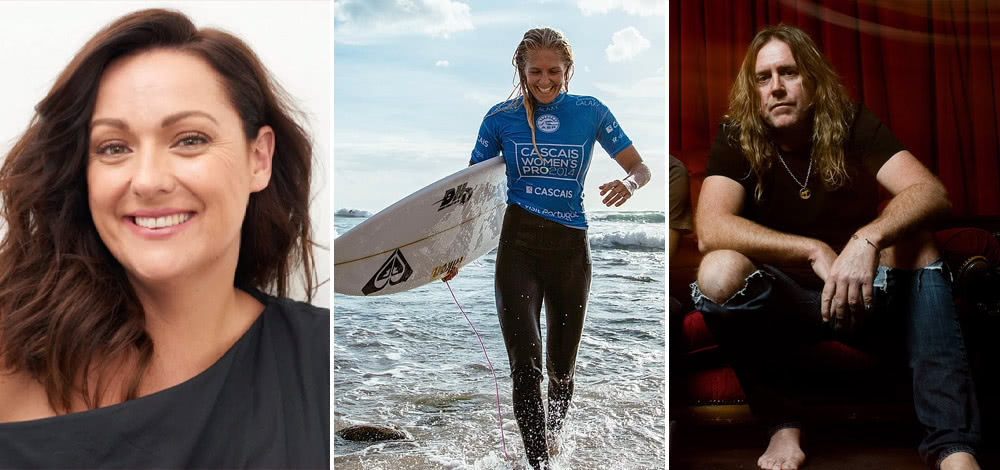 Surf icon Steph Gilmore has a supergroup with Celeste Barber and Kram