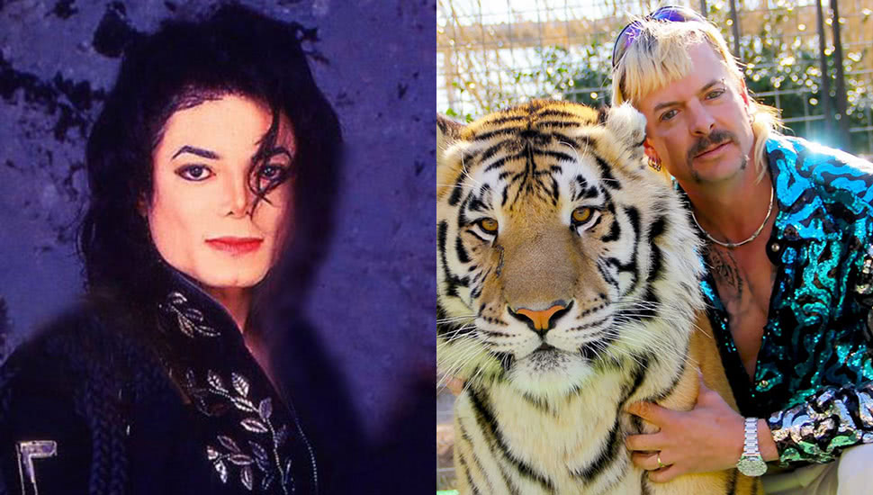 Michael Jackson's alligators were killed in the fire at Joe Exotic's zoo