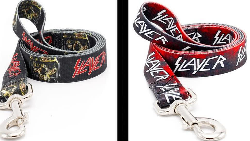 Slayer, Motörhead, and Mötley Crüe now have branded dog collars on offer