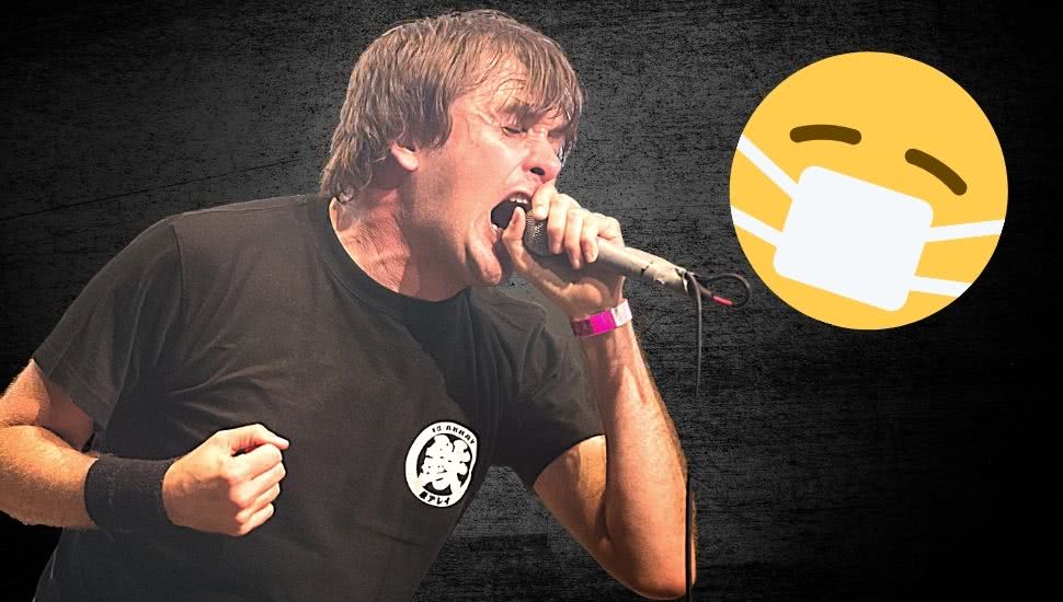 Napalm Death frontman says he is 'very pro mask'