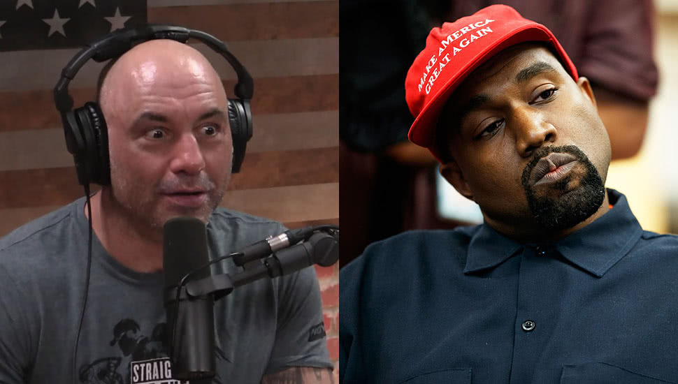 Kanye West is desperate to appear on the Joe Rogan Experience