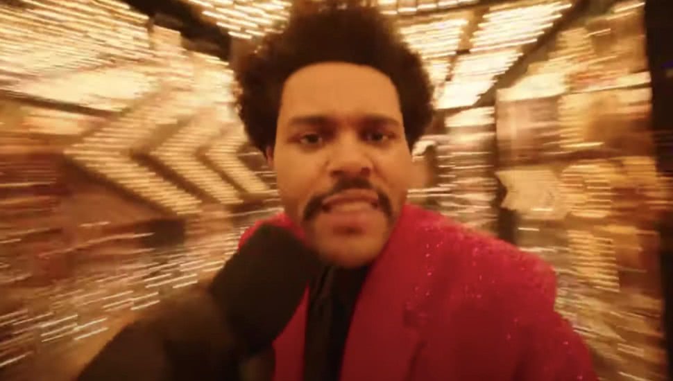 Where does The Weeknd's halftime show rank in Super Bowl history?
