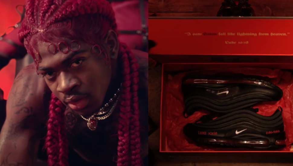 Watch this incredibly satisfying and creepy Lil Nas X satan shoe ...