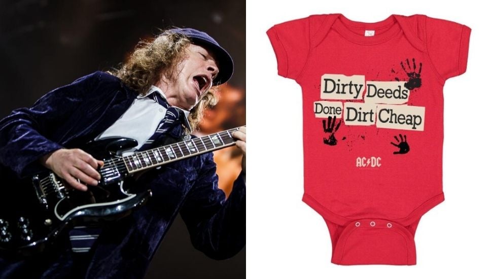AC/DC launches kidswear clothing line 'for the littlest headbangers'
