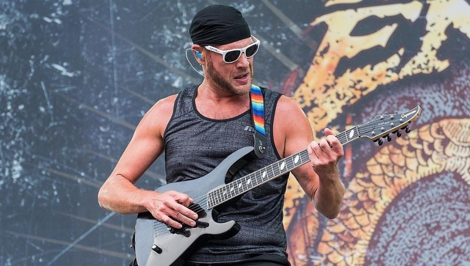 Killswitch Engage guitarist says opening for Iron Maiden was 'brutal'