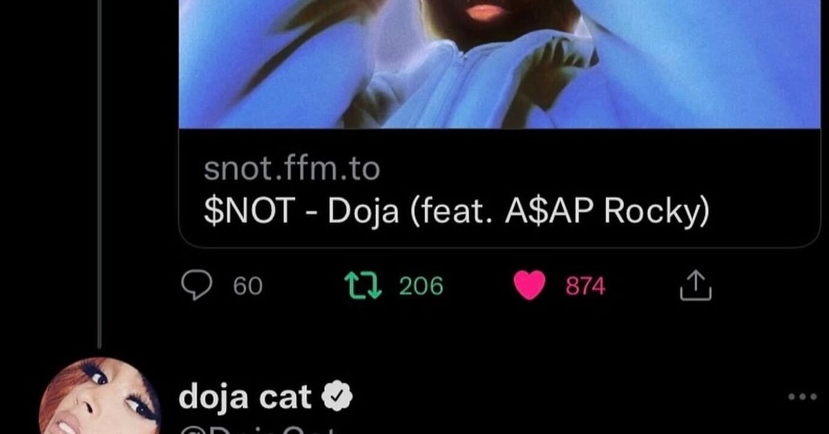Doja Cat calls out $NOT for name dropping her in new single 'Doja'