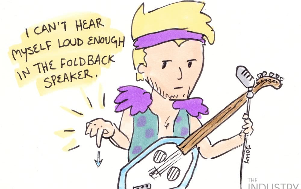 A handy illustrated guide to the secret signals bands use onstage