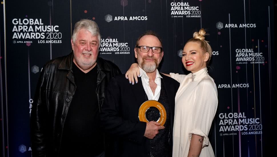 Sarah Aarons, Sia steal the show at LA's Global APRA Music Awards