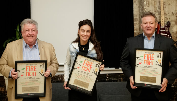 ‘Fire Fight’ charity album raises $520,000 for Sony Foundation