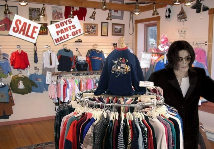 Michael jackson merchandise store