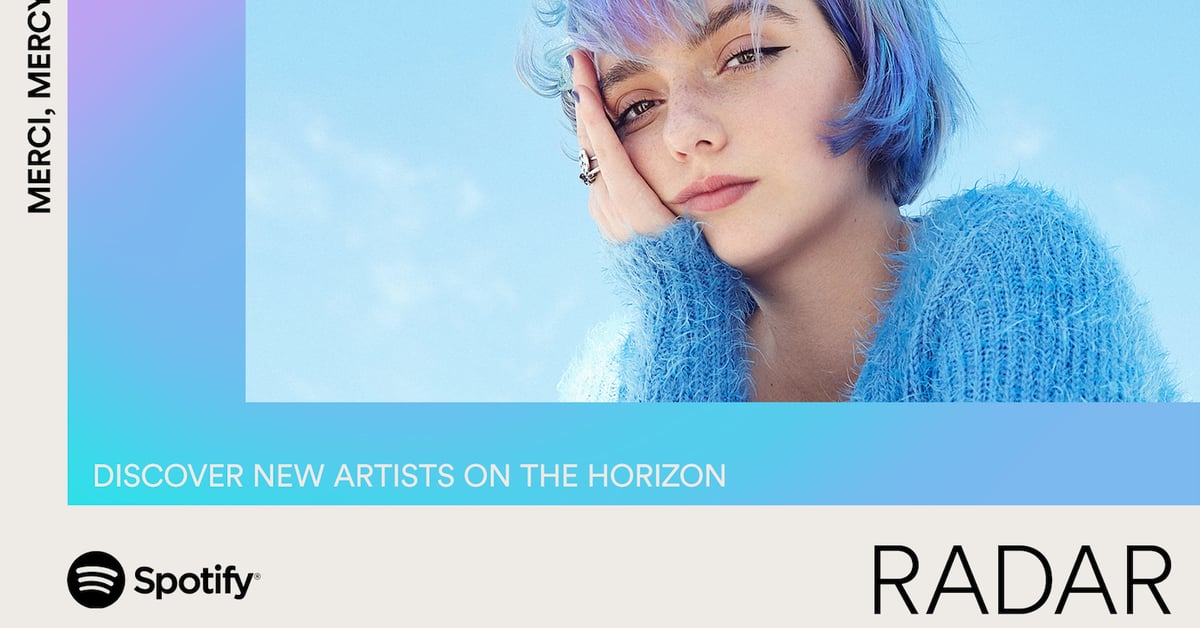 Spotify reveals merci, mercy for new emerging artists program