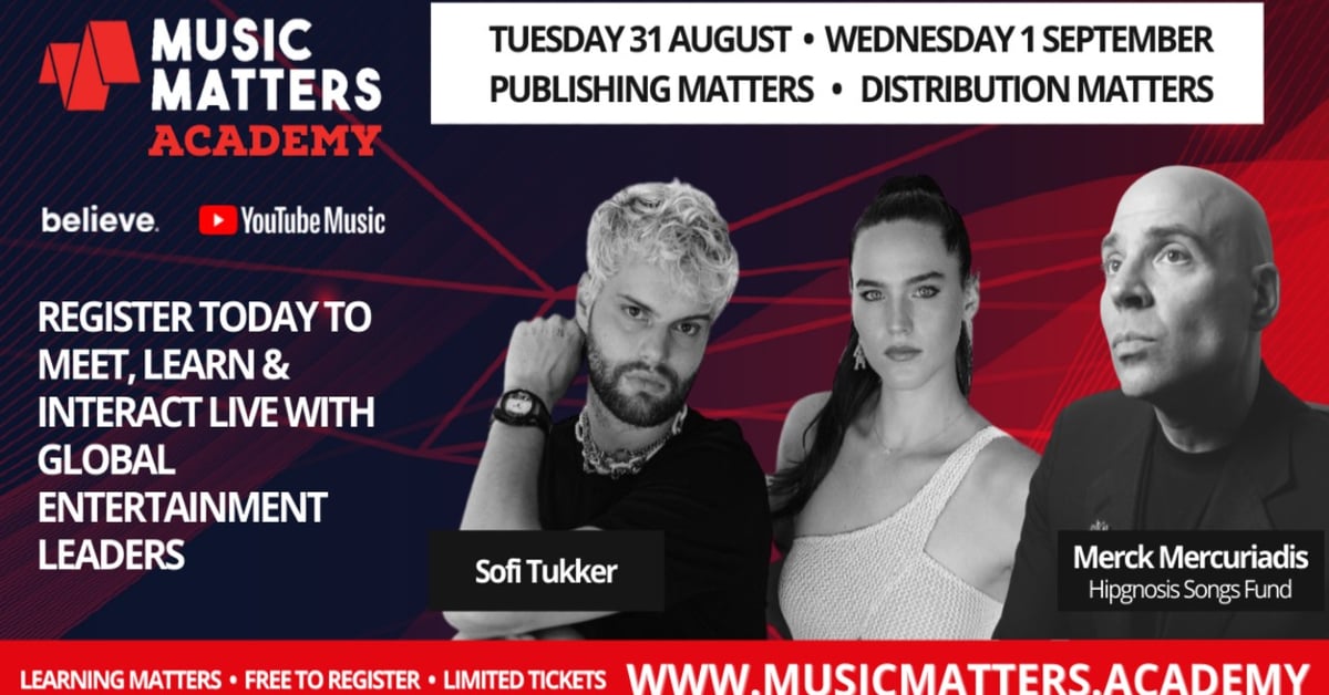 Believe and YouTube unite with Branded to launch Music Matters Academy