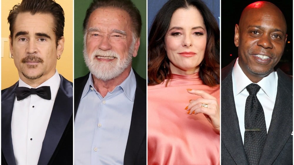 Colin Farrell, the Schwarzeneggers, Dave Chappelle and Parker Posey Set ...