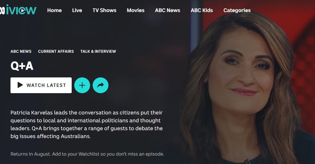 ABC Will 'Discontinue' Weekly Panel Discussion 'Q&A'