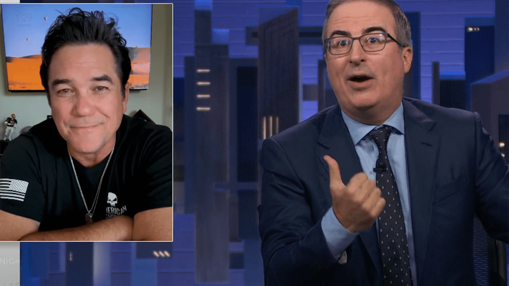John Oliver Slams Dean Cain for Joining ICE