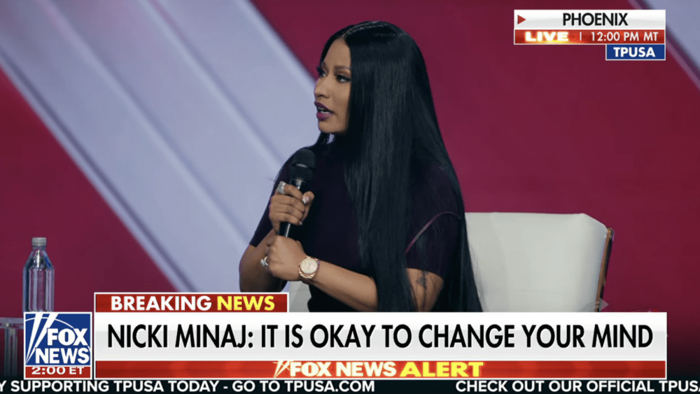 Nicki Minaj Joins Erika Kirk for Turning Point Q&A, Reaffirming Anti ...