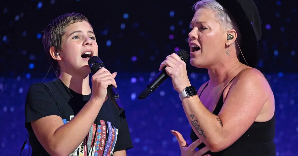 Pink Performs ‘What About Us’ With Daughter Willow Sage at DNC
