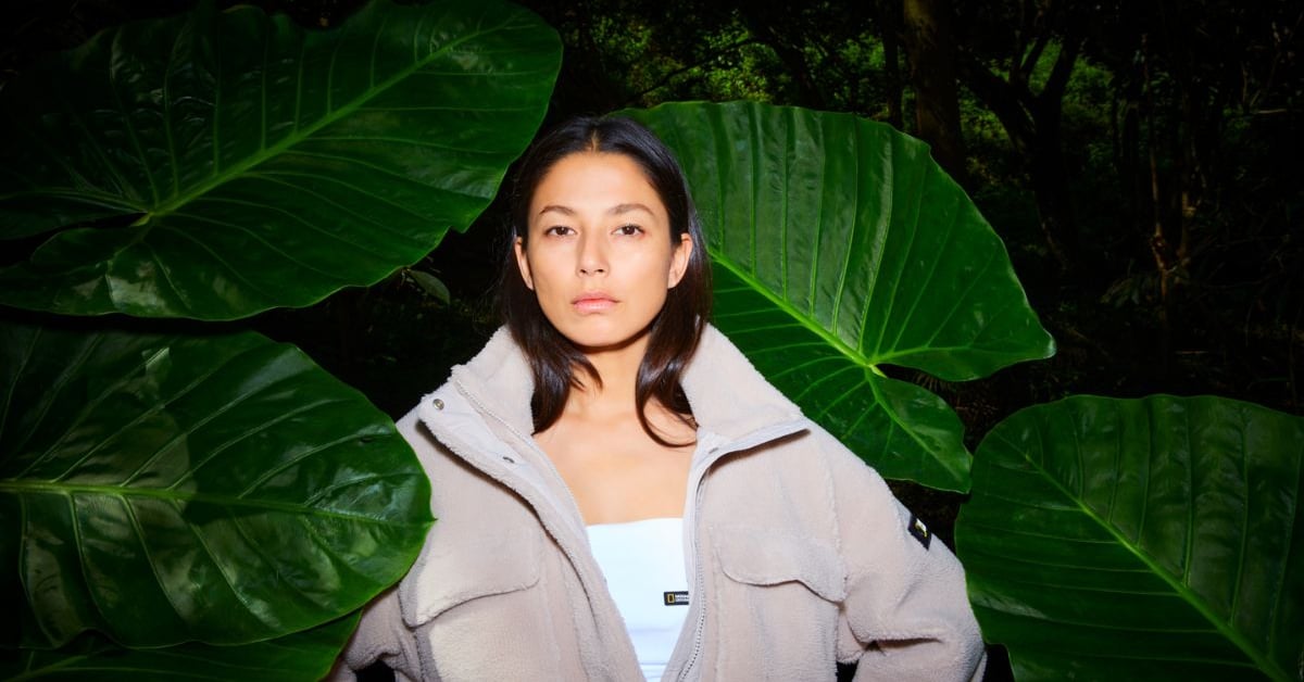 First Look at Jessica Gomes in National Geographic Wear’s AW24 Campaign