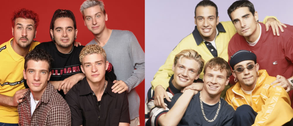 Lance Bass joins Backstreet Boys onstage, ending the violent boy band ...