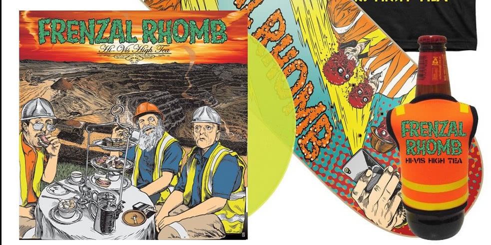 Frenzal Rhomb have released a skate deck