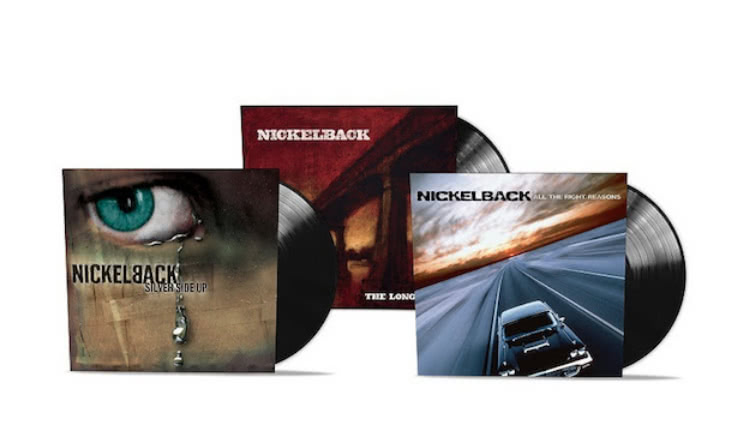 You can finally buy these Nickelback albums on vinyl