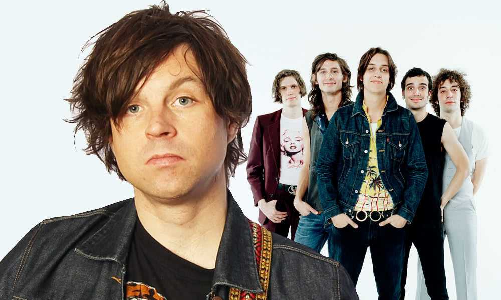Ryan Adams is losing his shit at The Strokes on Twitter right now