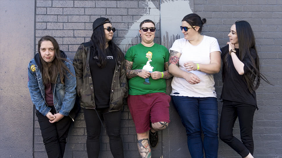 Premiere: Being Jane Lane unleash the blistering punk racket 'Sailboat'