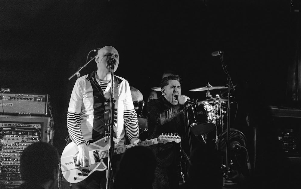 Watch footage from The Smashing Pumpkins' first reunion gig last night