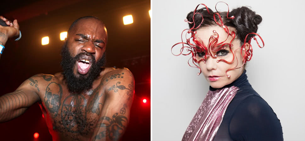 Björk hit up her old school to deliver a Death Grips-featuring DJ set