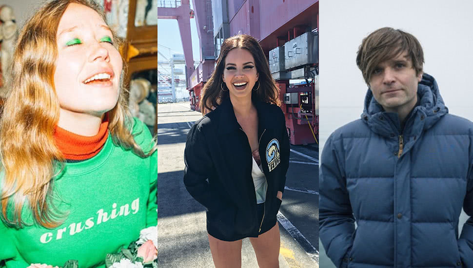 Lana Del Rey collaborated with Julia Jacklin and Ben Gibbard last night